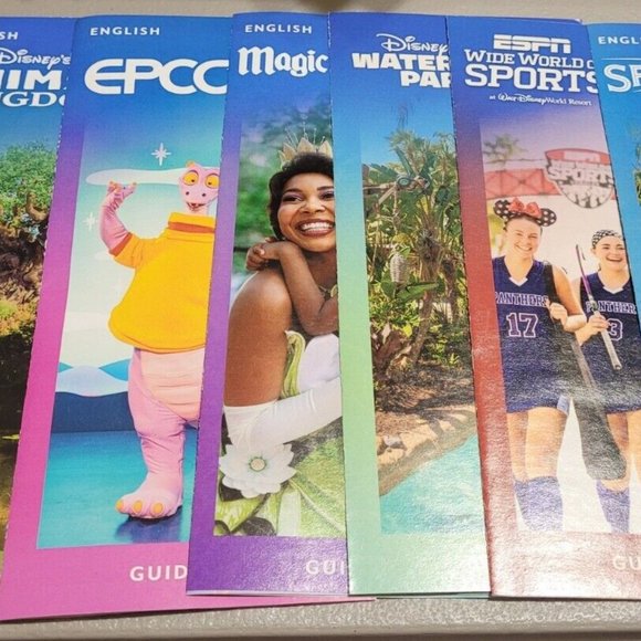 Other | 223 2024 Walt Disney World Maps Brochures All 4 Parks 7 Maps ...